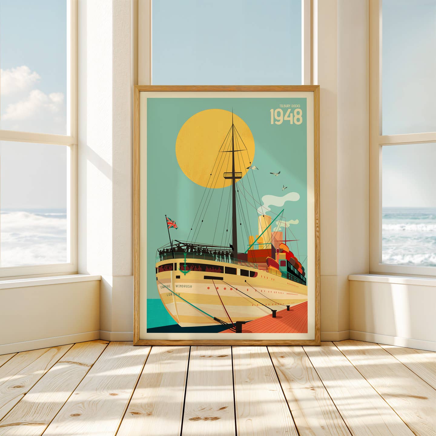 Empire Windrush Art Print – Migration Museum Shop