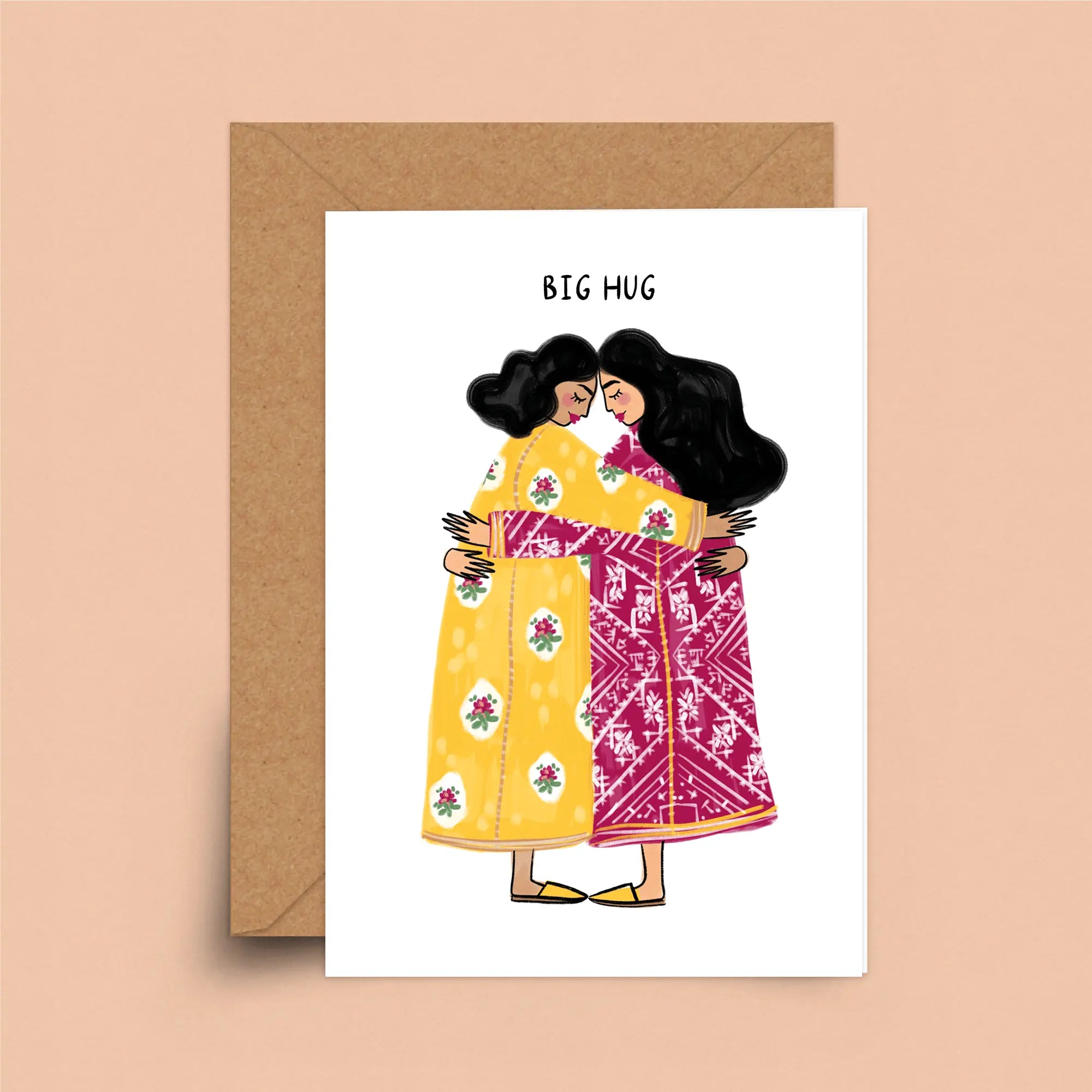 Big Hug Card by Sakina – Migration Museum Shop